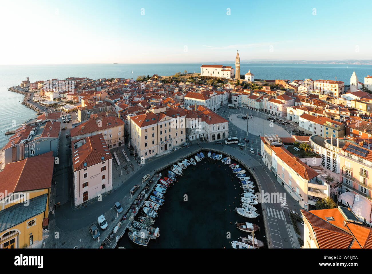 Piran slovenia aerial hi-res stock photography and images - Alamy