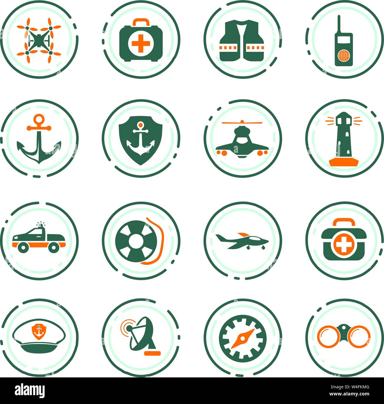 Coastguard shield Stock Vector Images - Alamy