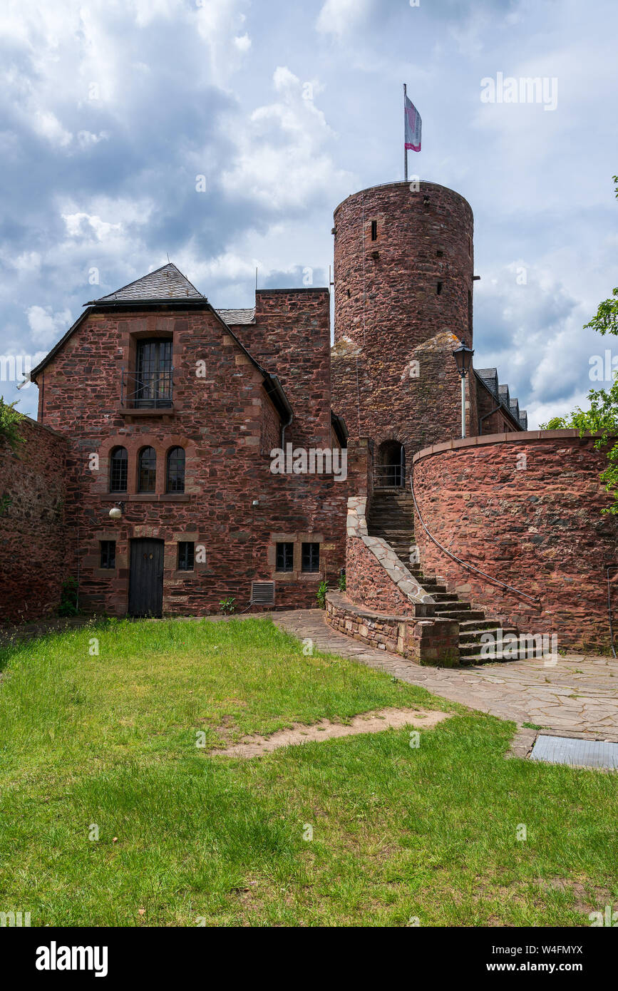 Castle Hengebach, a castle in Heimbach, Germany Stock Photo - Alamy