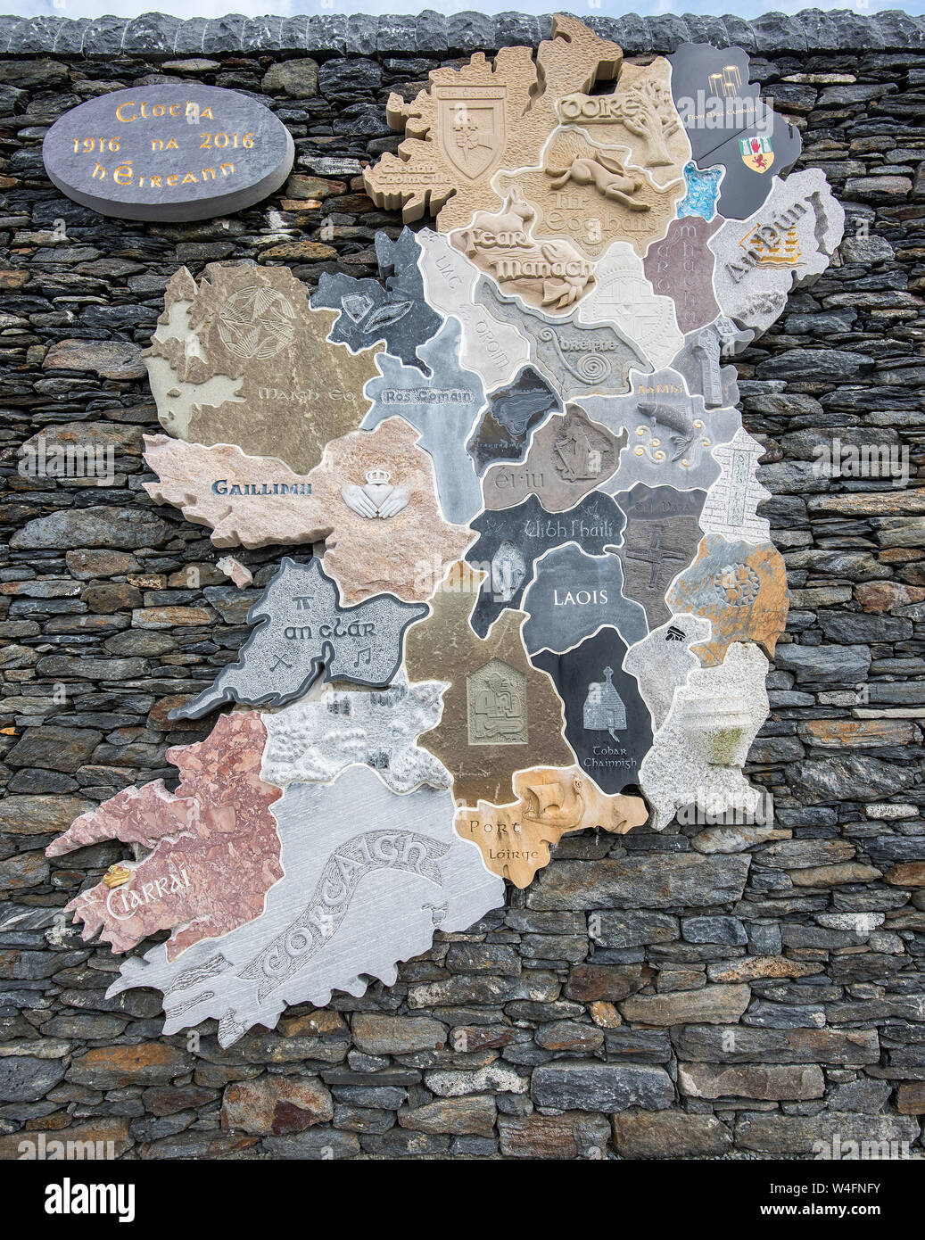 Map of donegal hi-res stock photography and images - Alamy