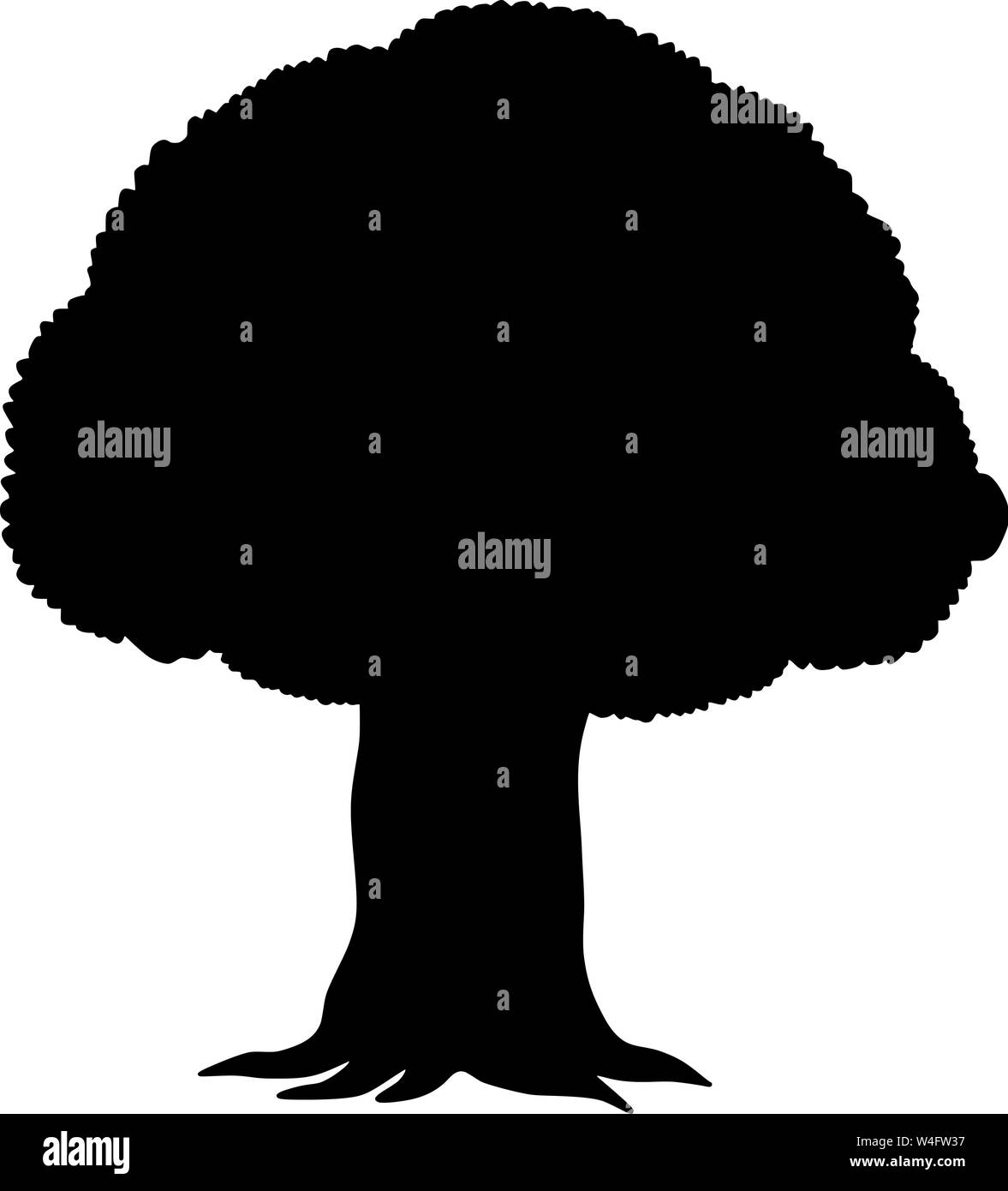 Apple Tree Silhouette Vector Tree Apple Tree Silhouette Outline Hi Res