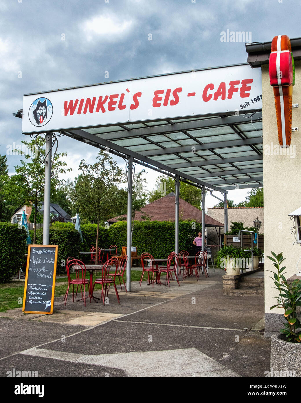Winkels eis cafe hi-res stock photography and images - Alamy