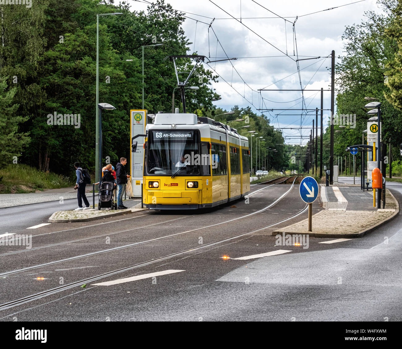 Zum seeblick tram stop hi-res stock photography and images - Alamy