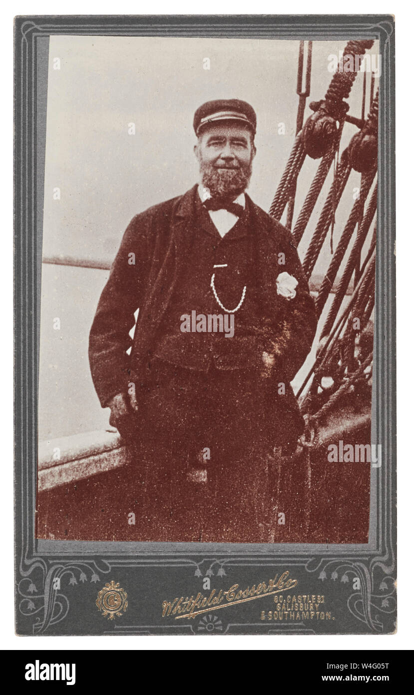 Sailing ship in rigging Cut Out Stock Images & Pictures - Alamy