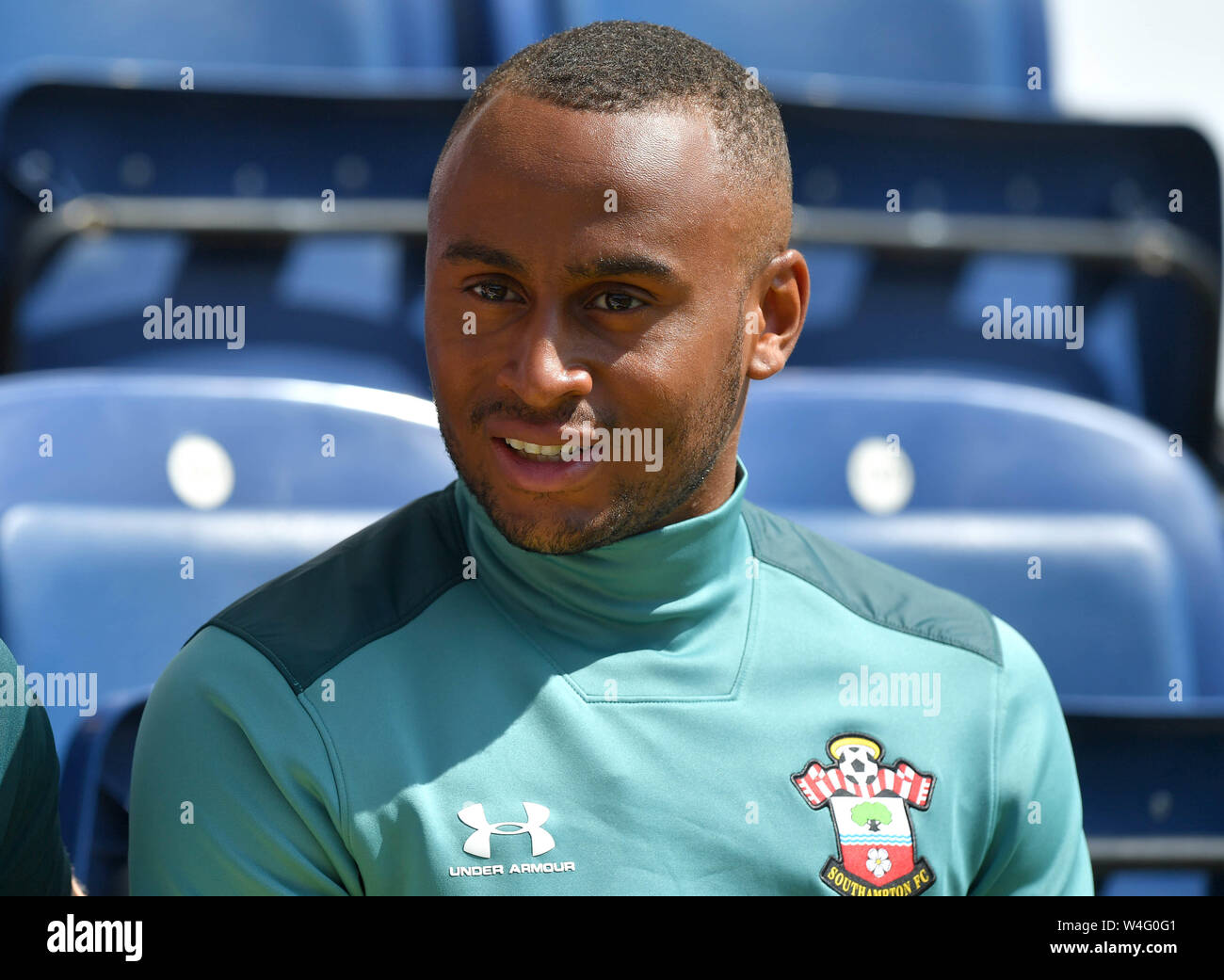 Southampton's Tyreke Johnson Stock Photo - Alamy