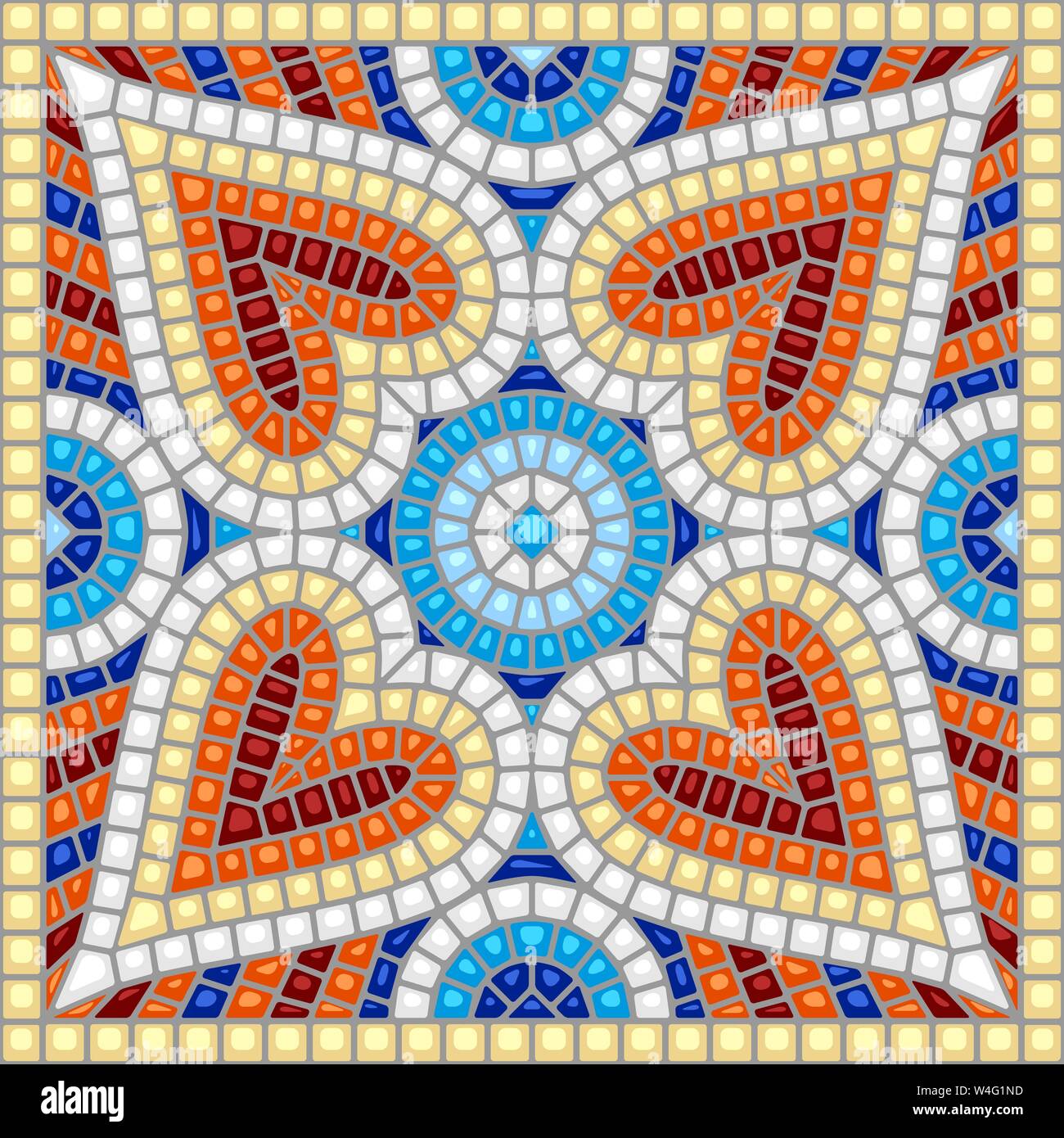 Roman empire and mosaic Stock Vector Images - Alamy