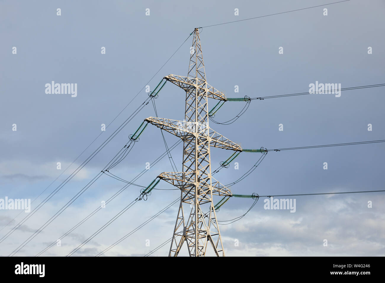 Long electrical cables hi-res stock photography and images - Alamy