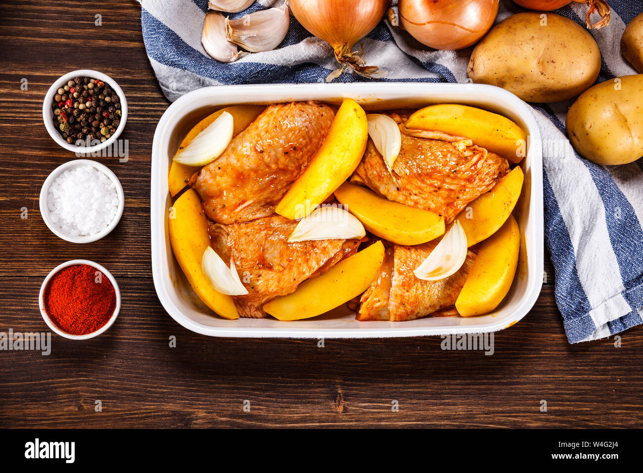 Raw chicken drumsticks ingredients hi-res stock photography and images ...