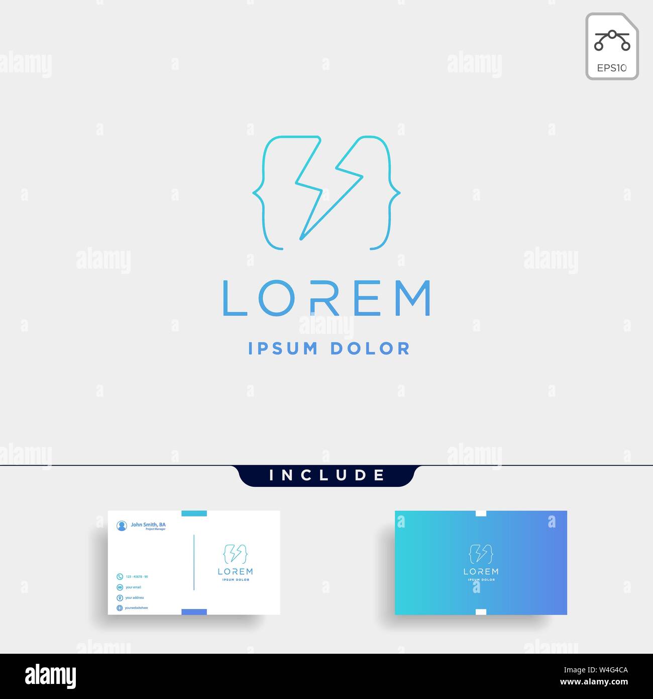 coding flash logo design vector programmer thunder symbol icon Stock ...