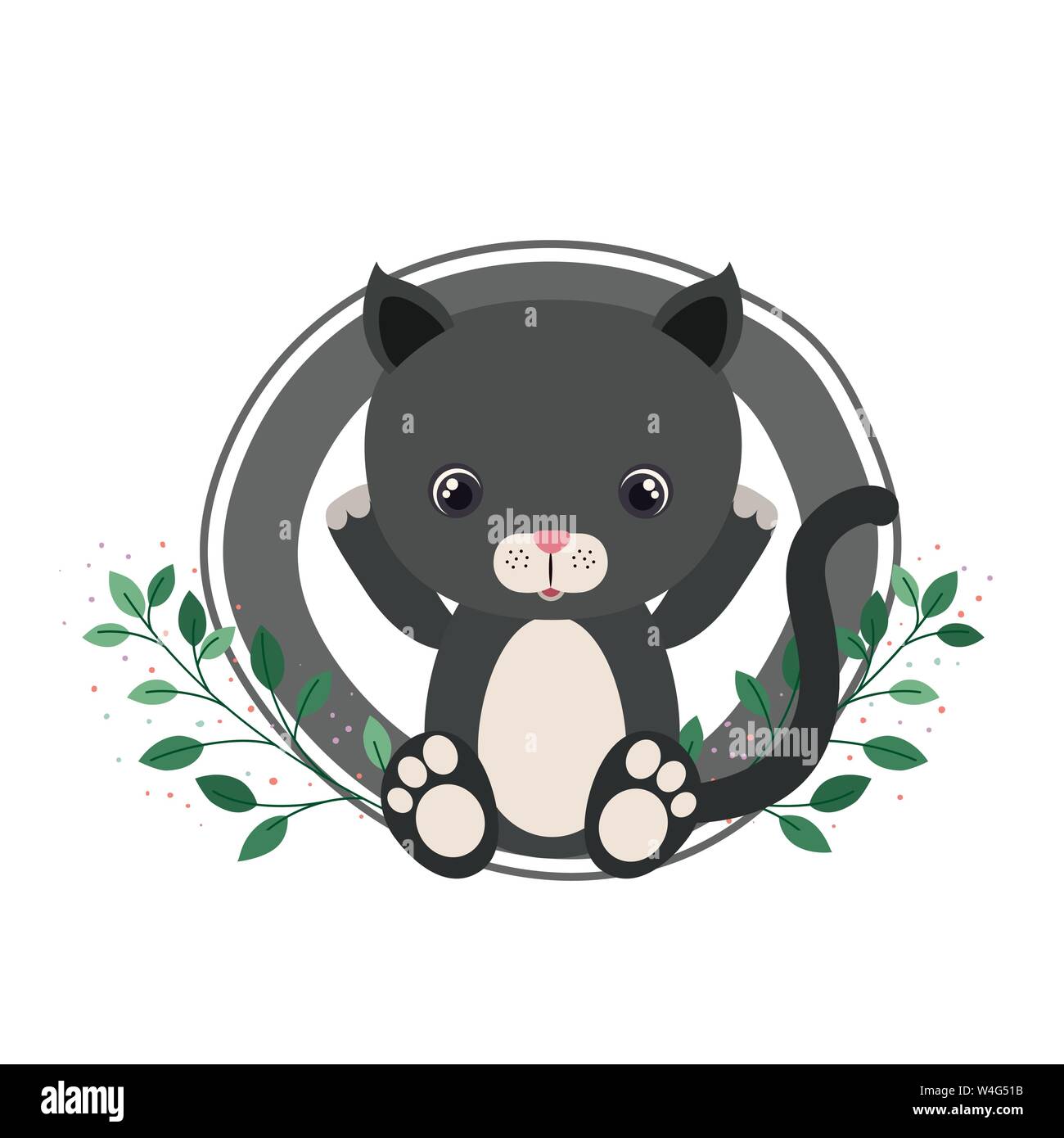 Branch of facial Stock Vector Images - Alamy