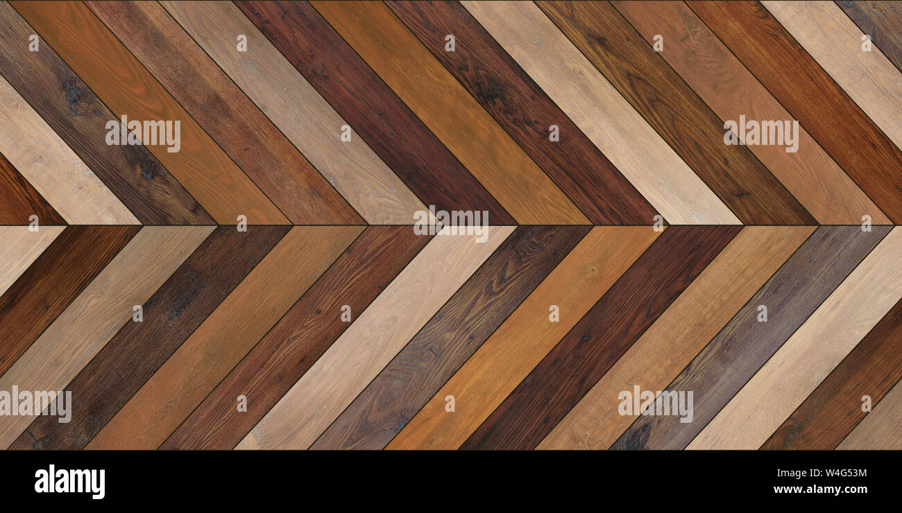 Pattern of seamless wood parquet texture (horizontal chevron various ...
