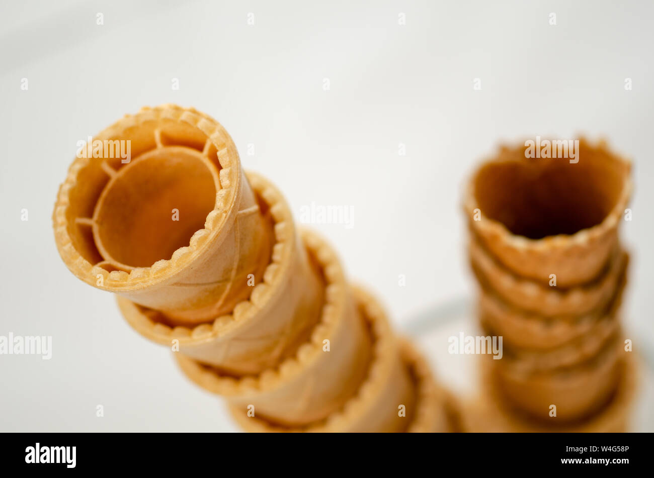Wafer ice cream cones hi-res stock photography and images - Alamy