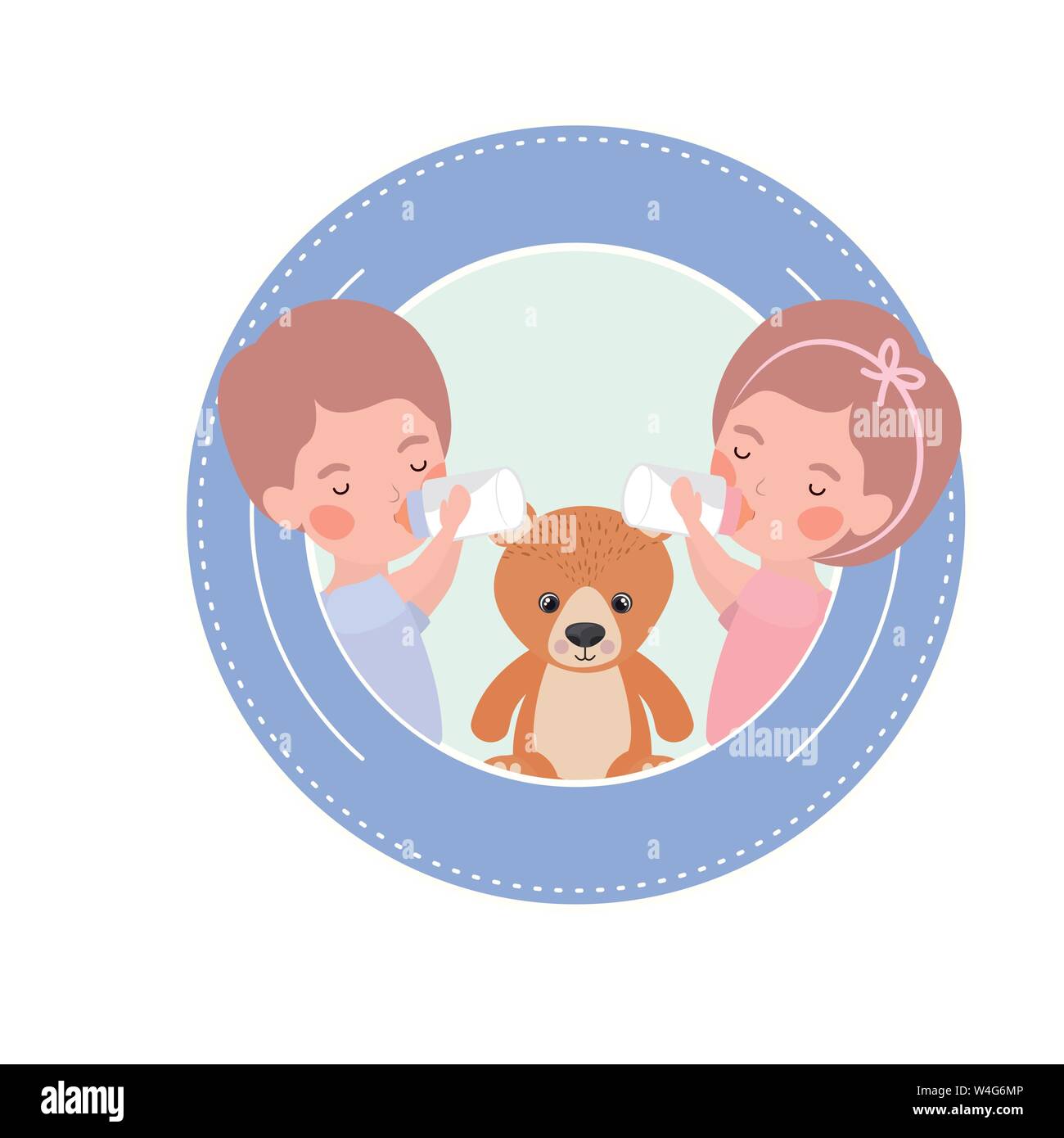 Touching animal Stock Vector Images - Alamy