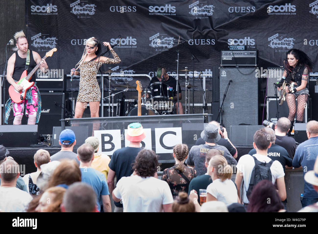 England, Sheffield, Tramlines Festival, 20th July 2019. at Sheffield's ...