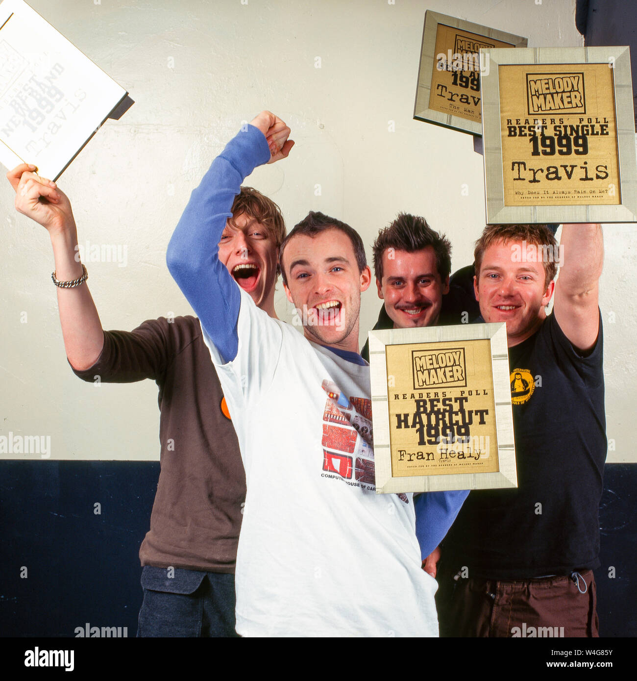 Scottish Band Travis Backstage High Resolution Stock Photography and ...