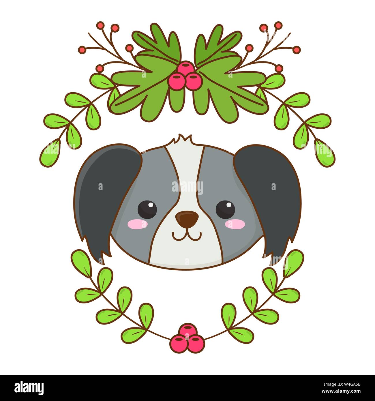 Dog cartoon design, Mascot pet animal nature cute and puppy theme ...