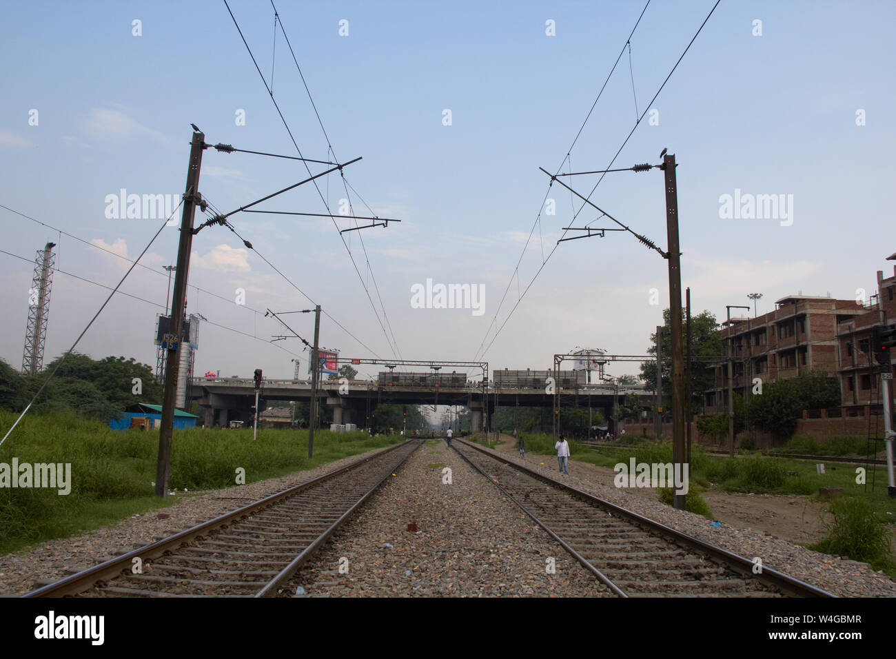 Indian railway steel bridge hi-res stock photography and images - Alamy