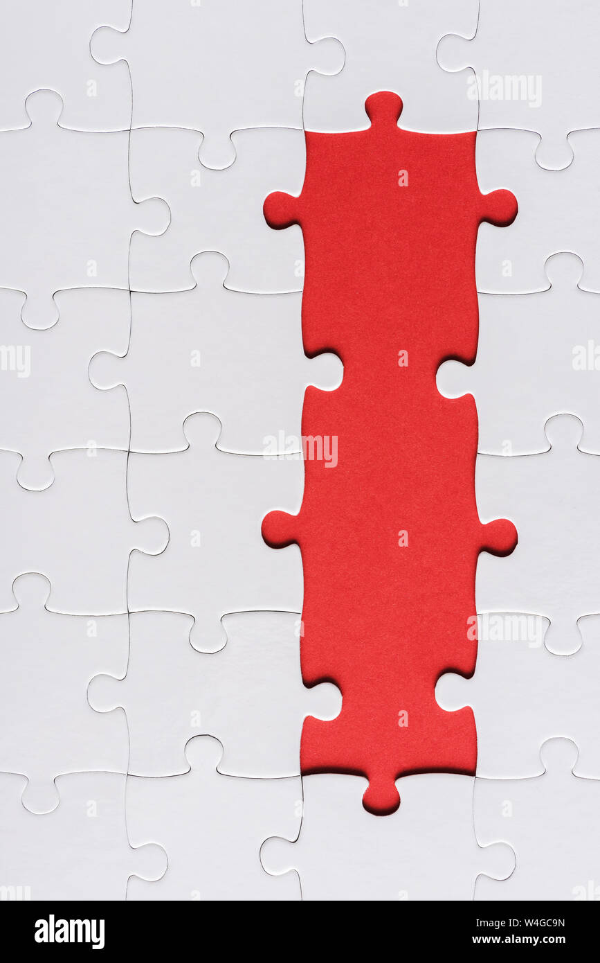 Incomplete jigsaw puzzle hi-res stock photography and images - Alamy