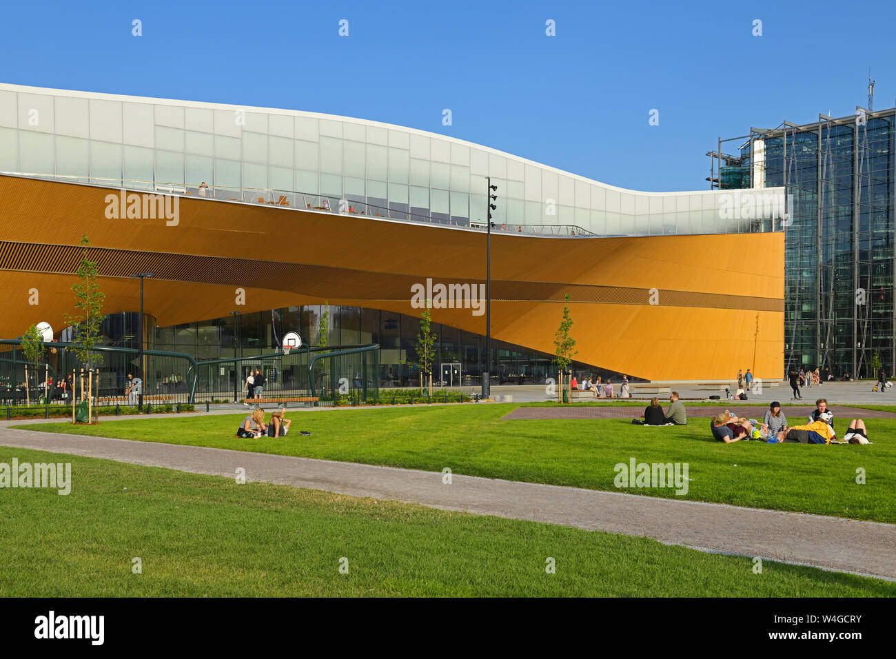 Helsinki central library hi-res stock photography and images - Alamy
