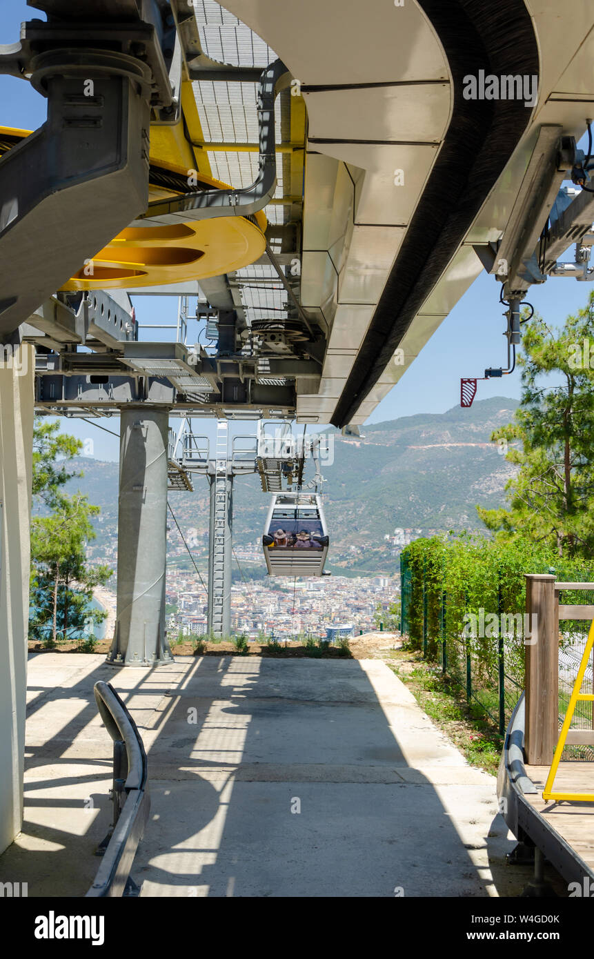 Alanya cable car hi-res stock photography and images - Alamy