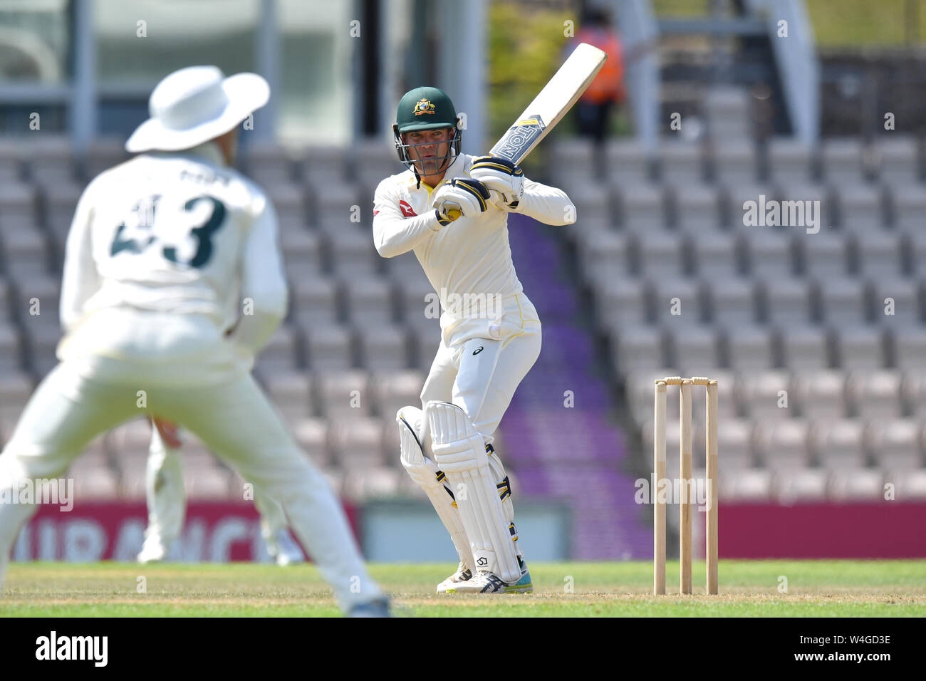 Australias alex carey bats hi-res stock photography and images - Alamy