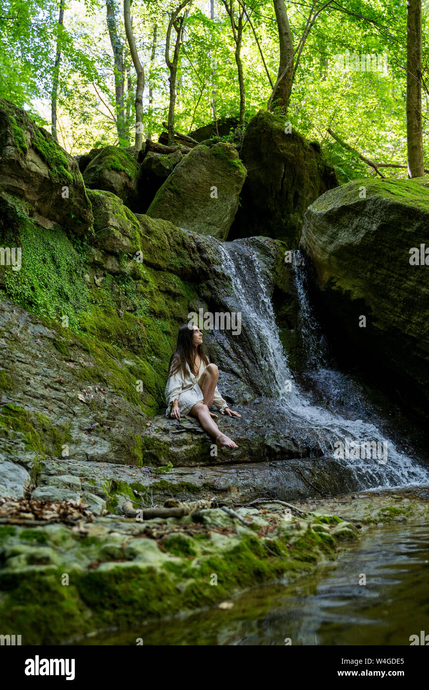 Grace waterfall hi-res stock photography and images - Alamy