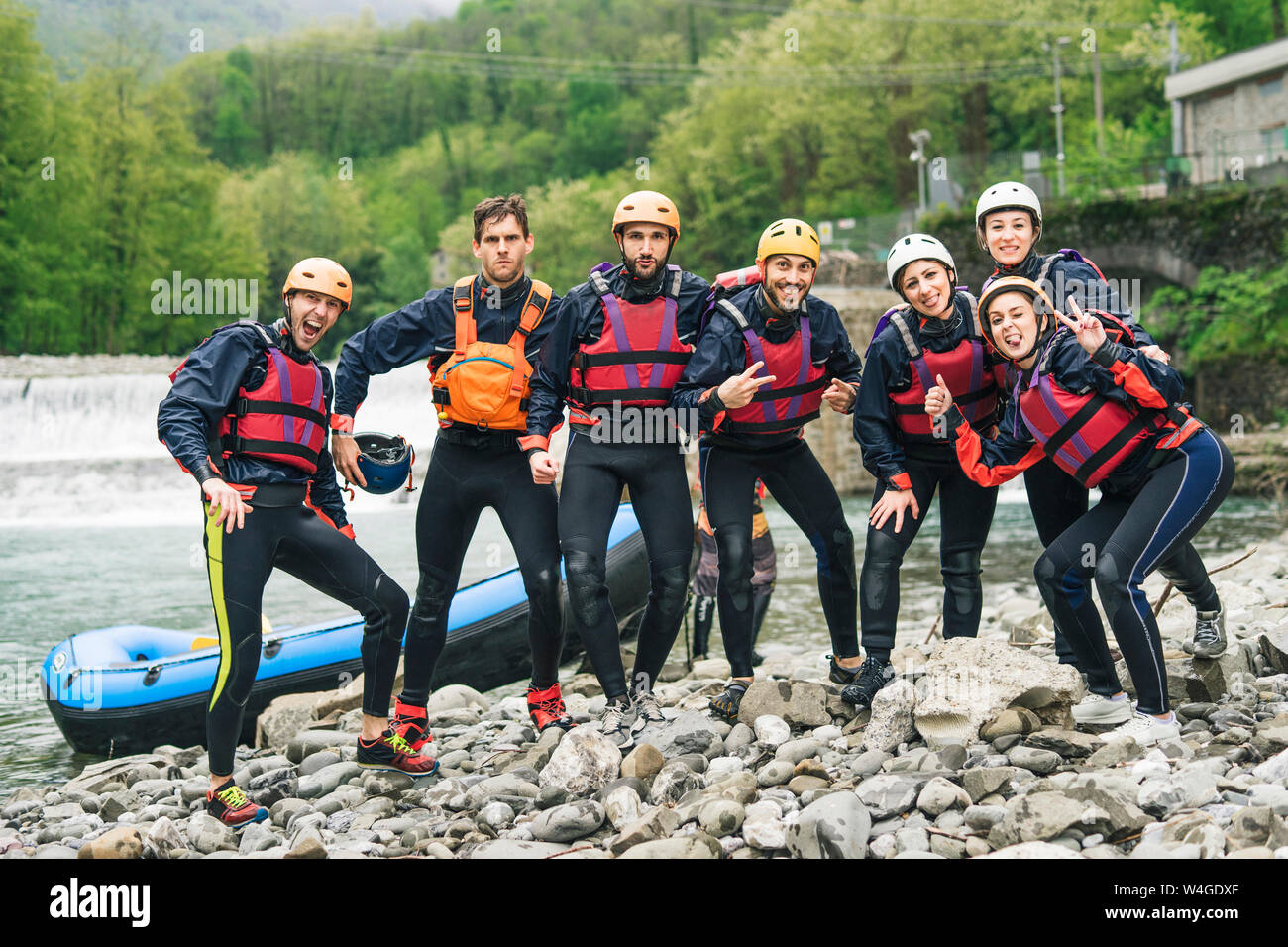 Rafting funny hi-res stock photography and images - Alamy