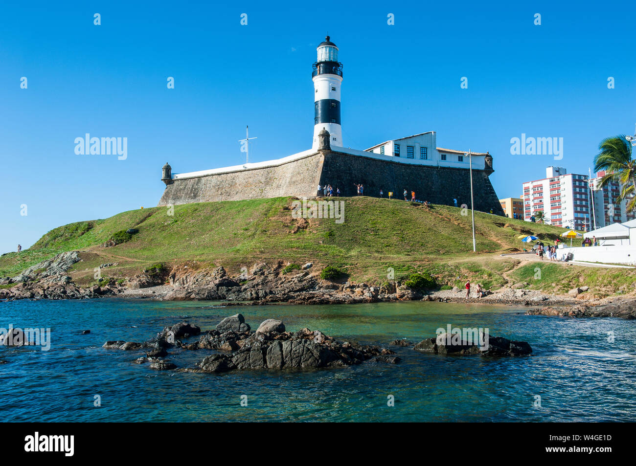 Farol da Barra Lighthouse, Salvador da Bahia, Brazil Stock Photo - Alamy