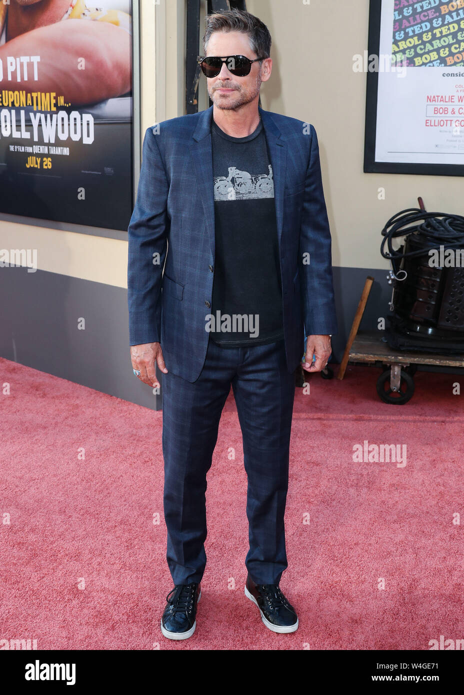 HOLLYWOOD, LOS ANGELES, CALIFORNIA, USA - JULY 22: Rob Lowe arrives at ...