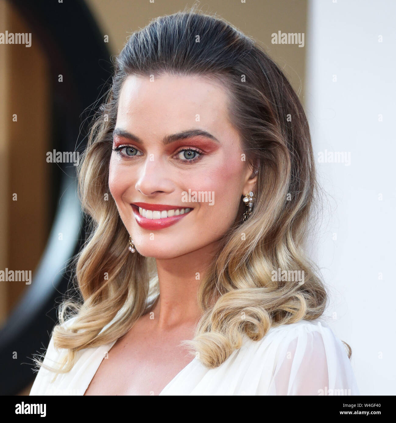 HOLLYWOOD, LOS ANGELES, CALIFORNIA, USA - JULY 22: Actress Margot ...