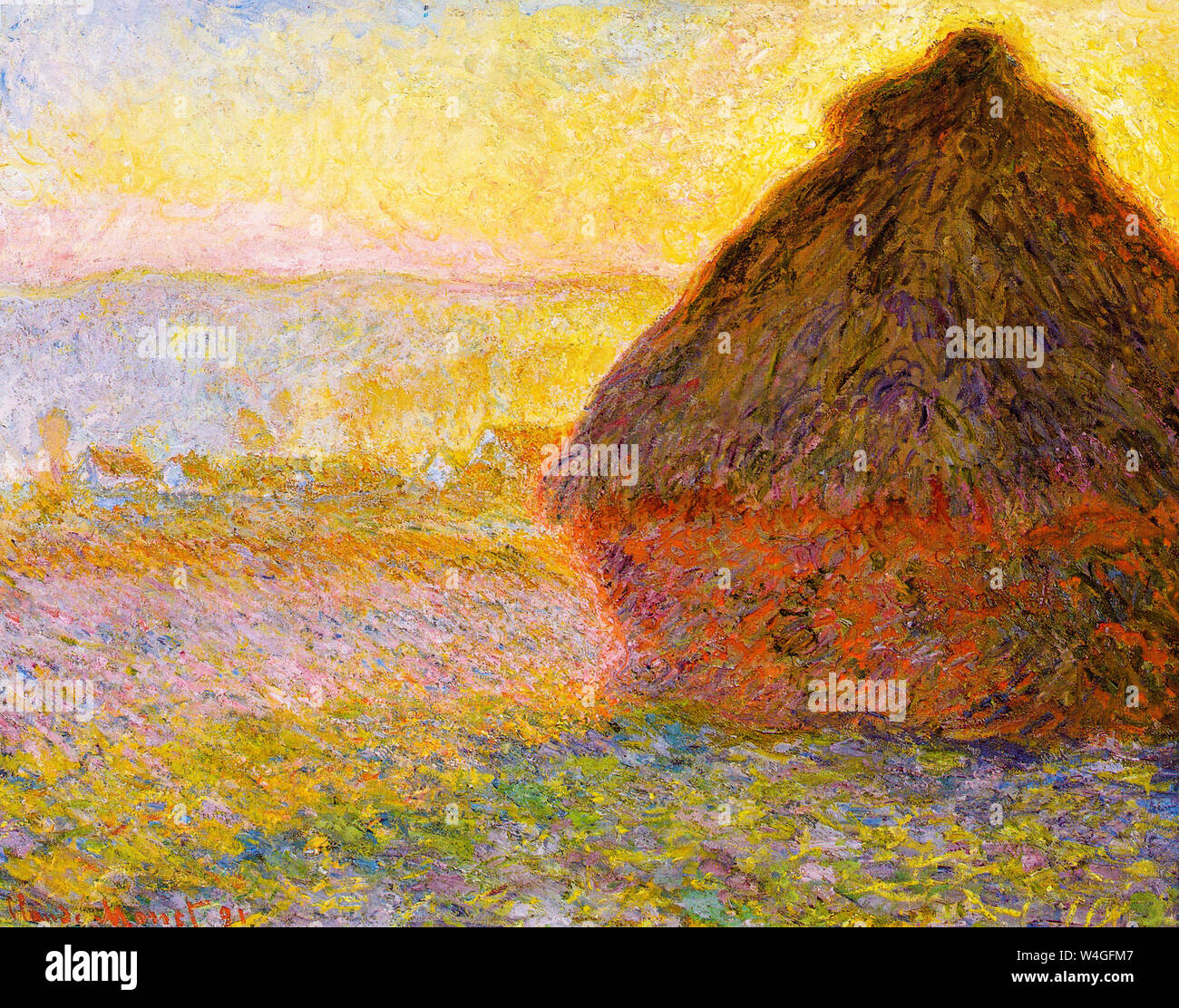 Claude Monet Landscape High Resolution Stock Photography and Images - Alamy