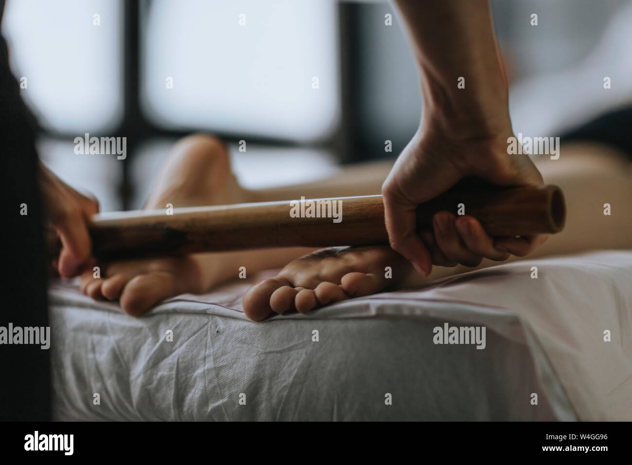 Female feet soles hi-res stock photography and images - Alamy