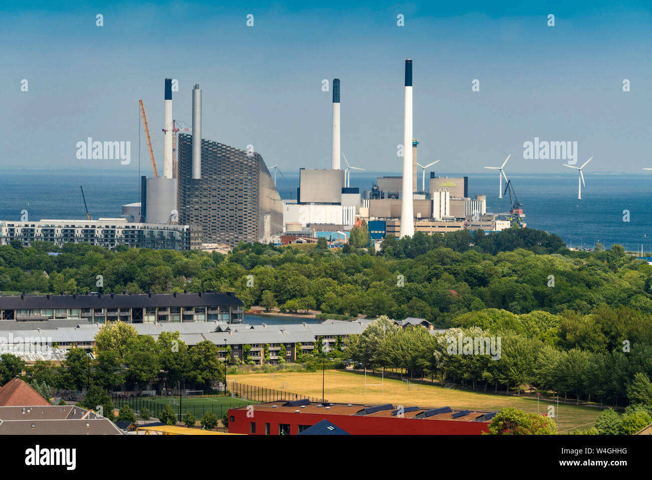 Amagerværket power plant, Copenhagen, Denmark Stock Photo - Alamy