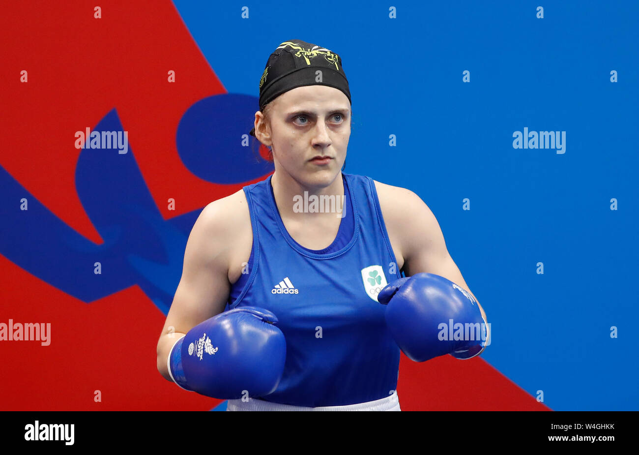 Womens featherweight boxing sport palace uruchie hi-res stock ...