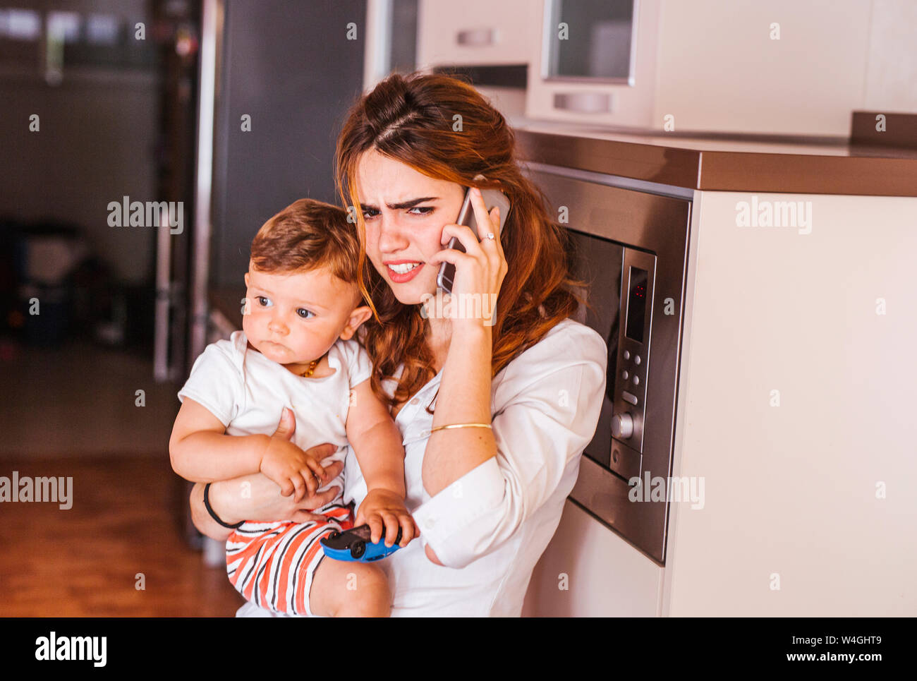 Mother son angry hi-res stock photography and images - Alamy