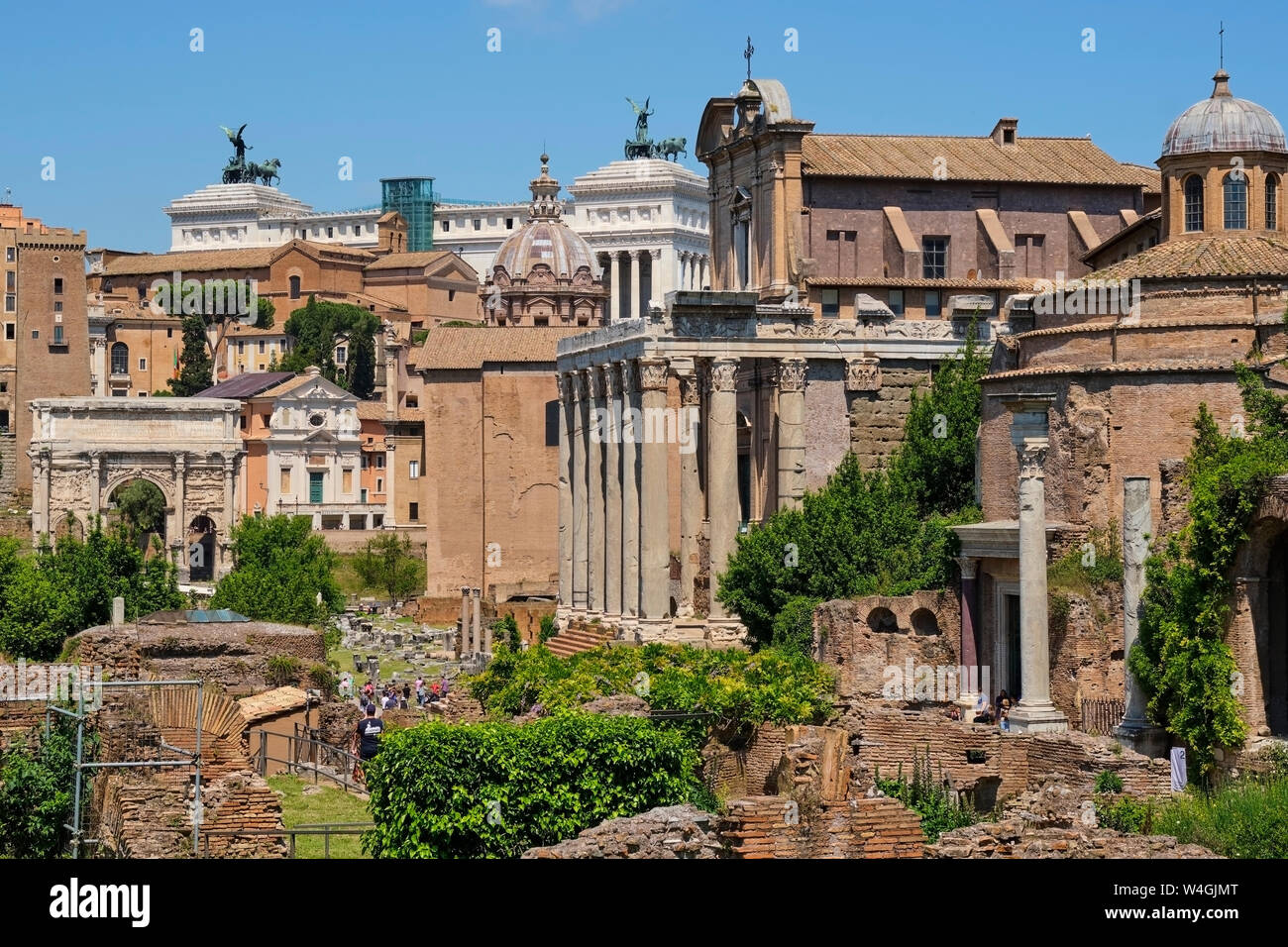 Forum Romanum, Rome, Italy Stock Photo - Alamy