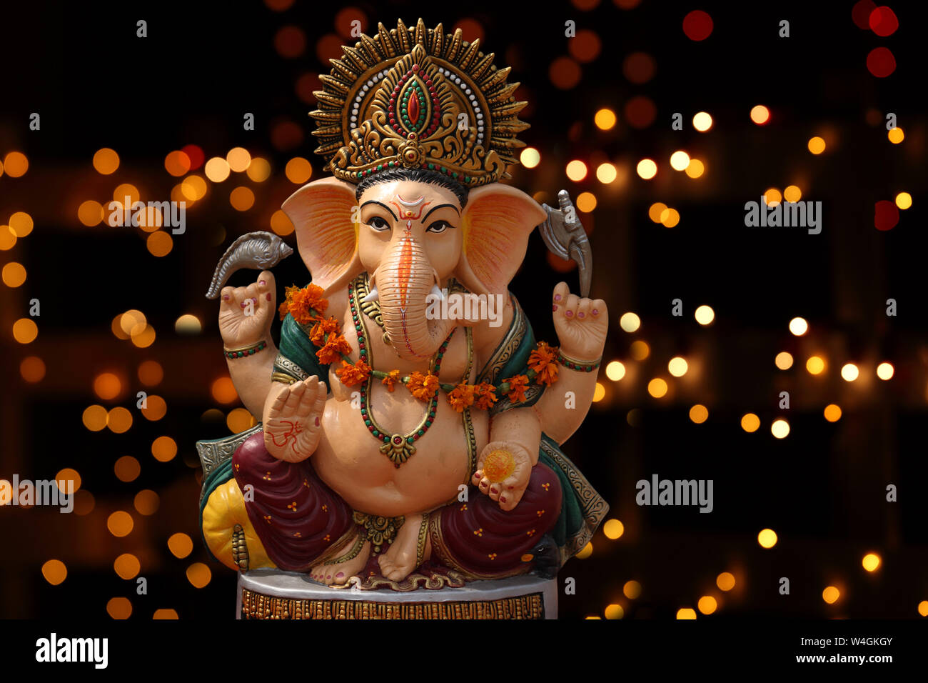 Statue of Lord Ganesha Stock Photo - Alamy