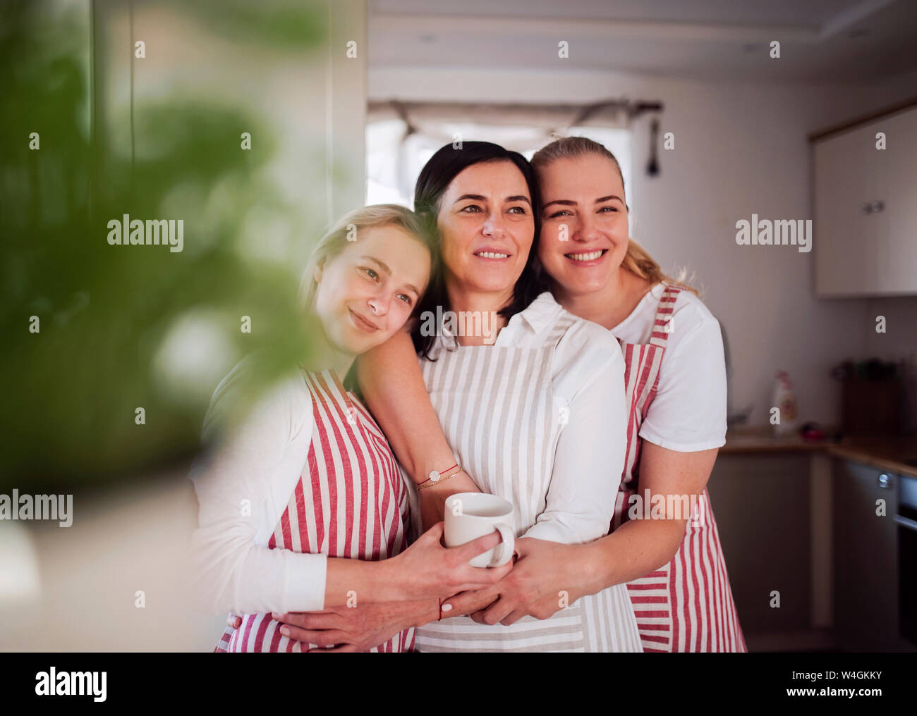 Young parents daughters in hi-res stock photography and images - Alamy
