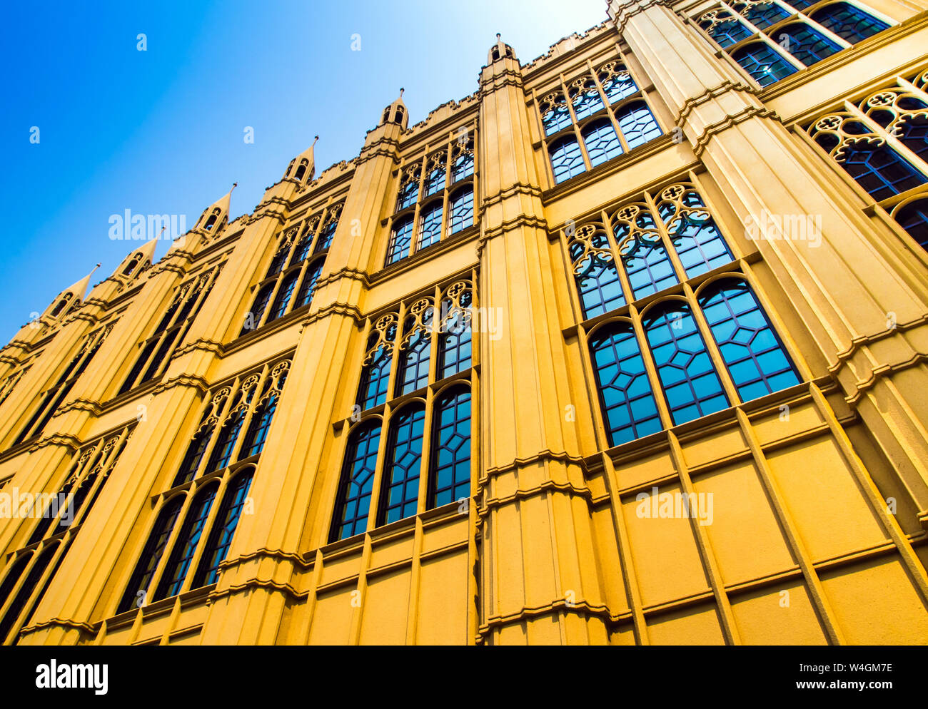 Beautiful victorion architecture style building Stock Photo - Alamy