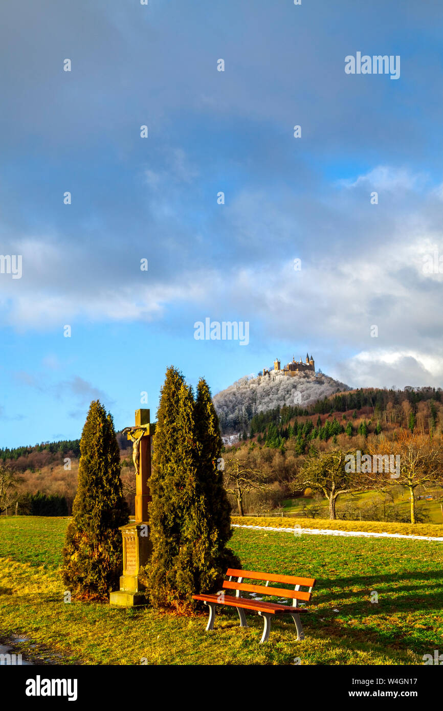 View to Hohenzollern Castle, Bisingen, Germany Stock Photo - Alamy