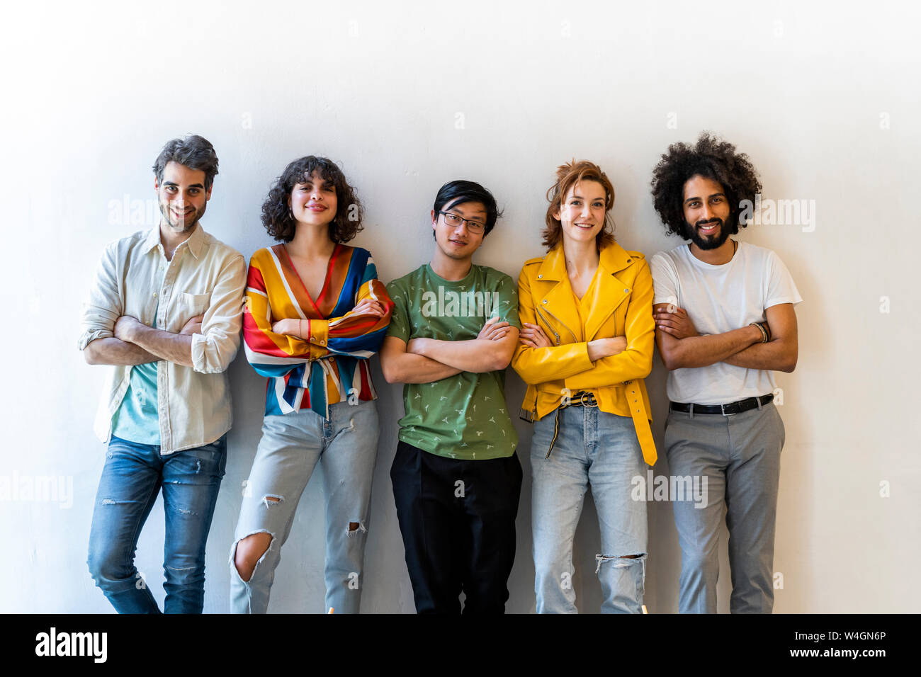 Confident group hi-res stock photography and images - Alamy