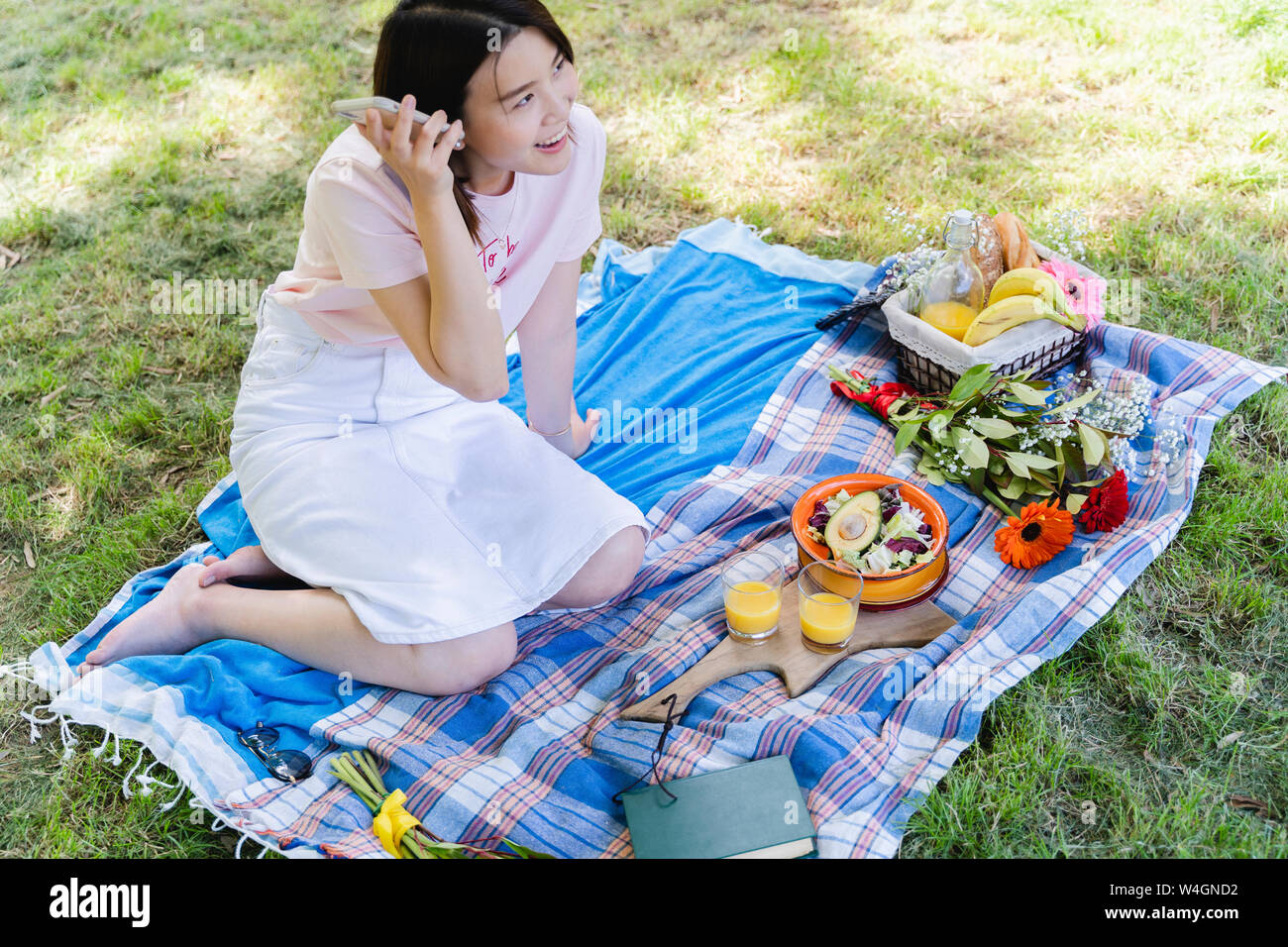 Asian picnic healthy hi-res stock photography and images - Alamy