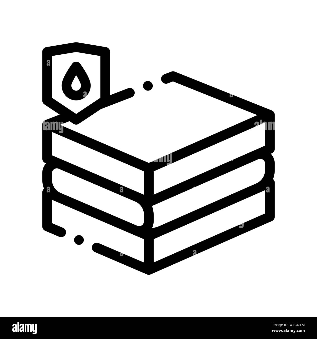 Waterproof membrane Black and White Stock Photos & Images - Alamy