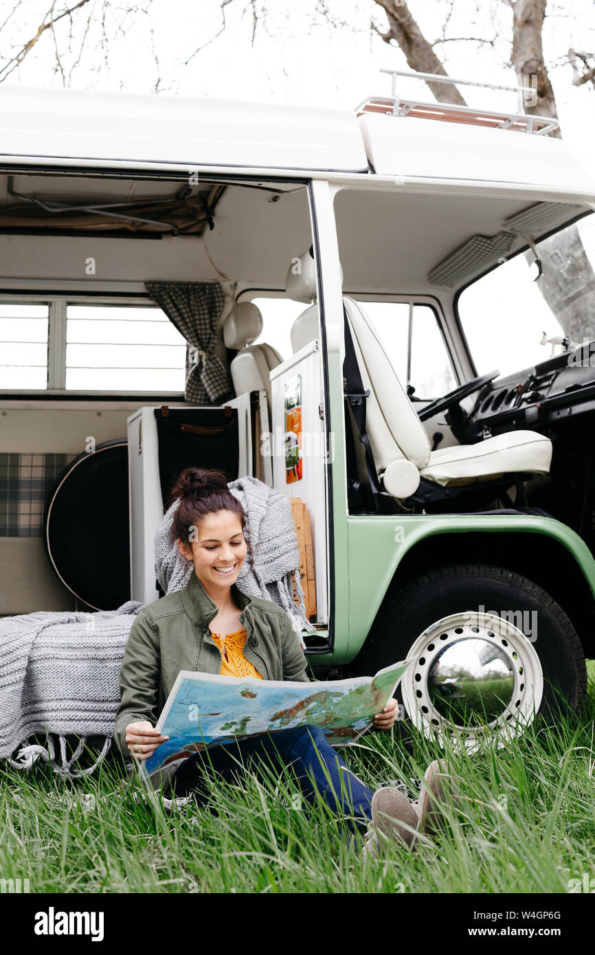 Camper map hi-res stock photography and images - Alamy