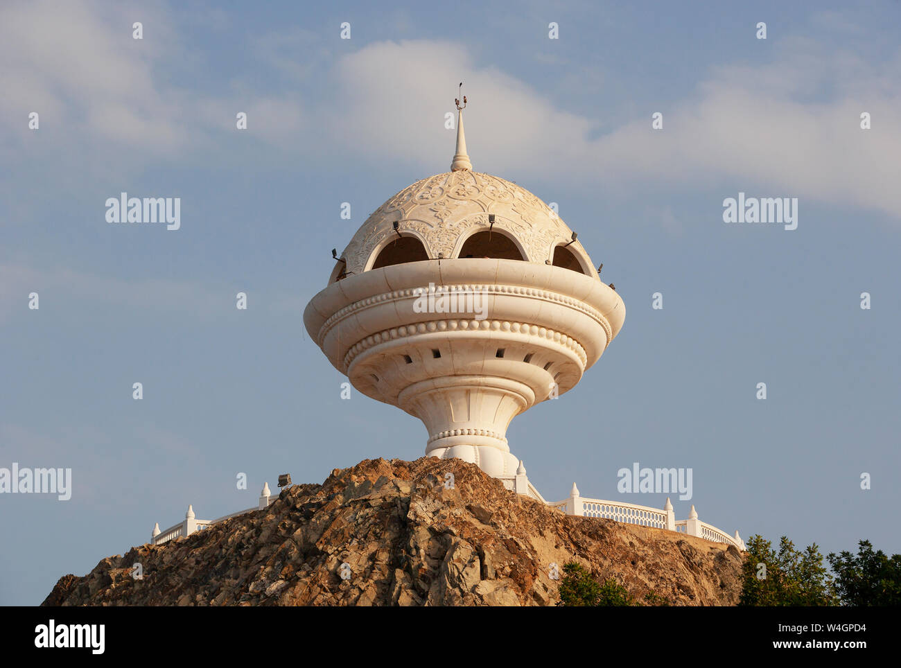 Riyam Park Monument, incense burner, Muscat, Oman Stock Photo - Alamy