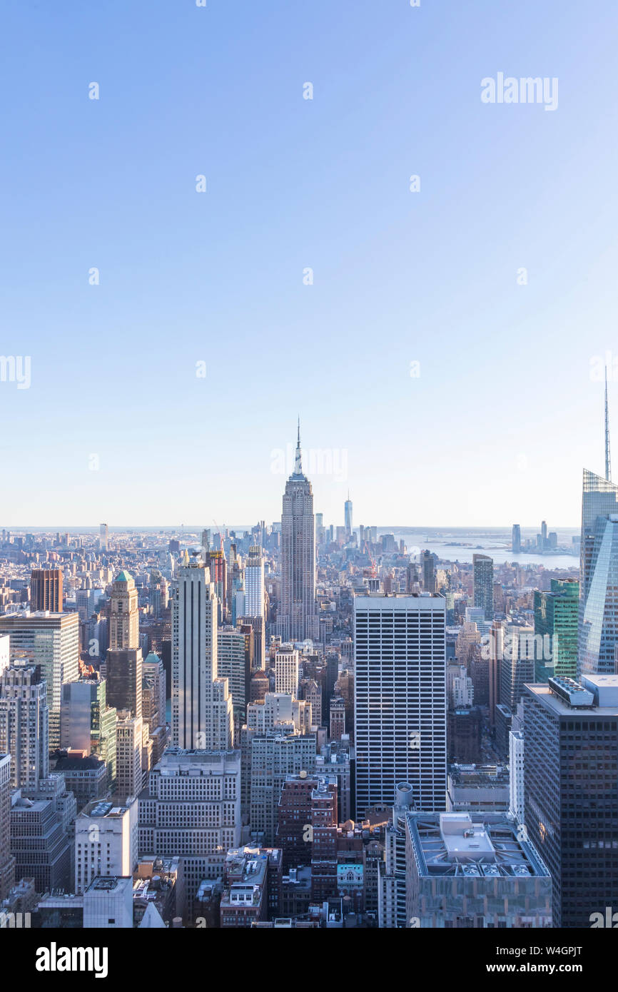 New york city blue hour hi-res stock photography and images - Alamy