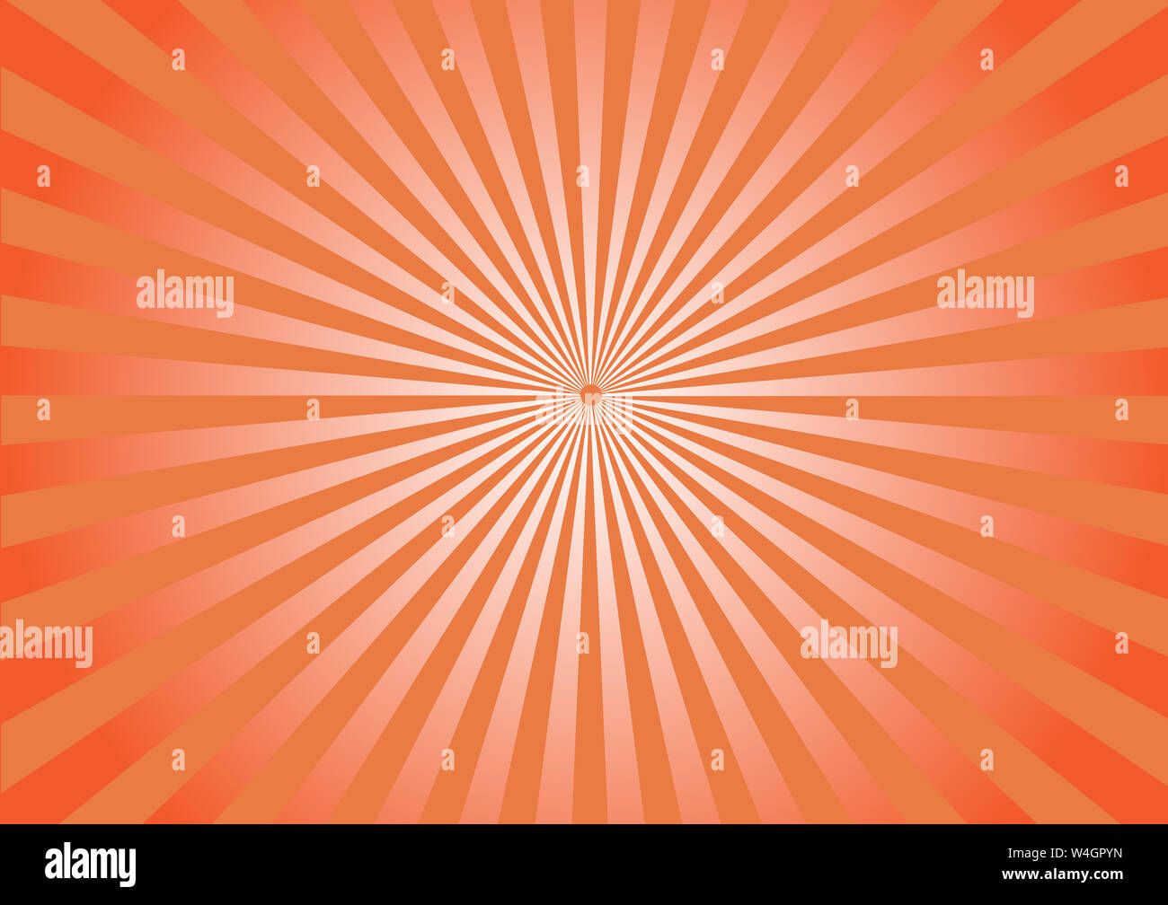 orange and white radial gradient shiny retro abstract sunburst ...