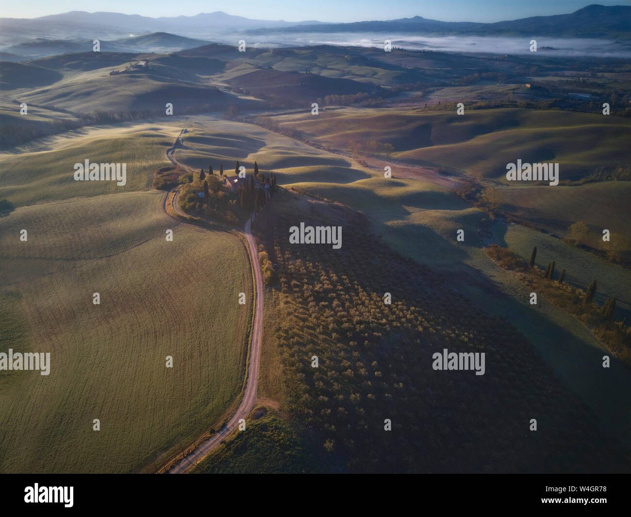 Podere belvedere hi-res stock photography and images - Alamy
