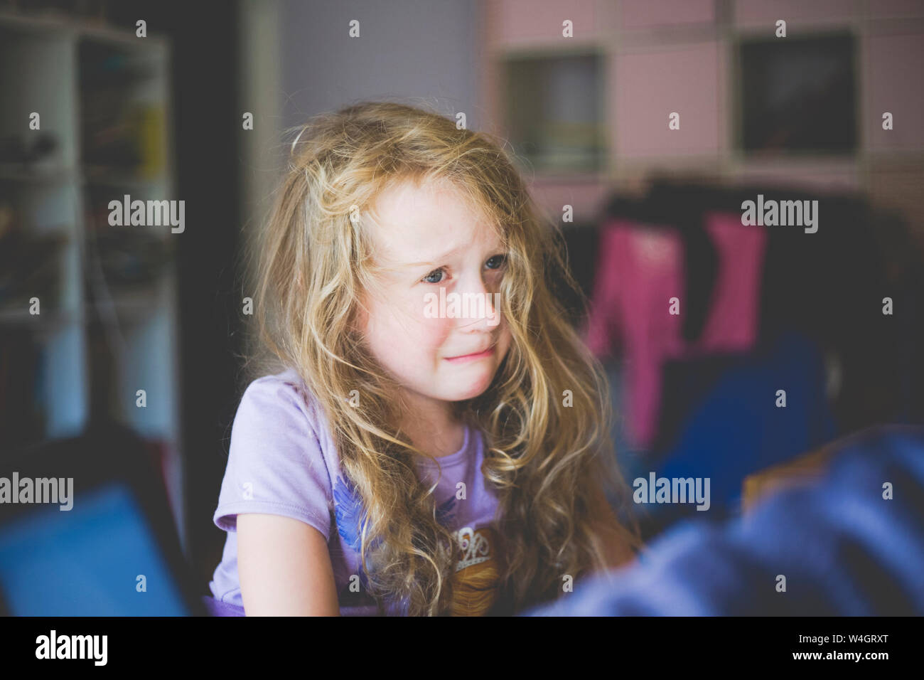 Crying portrait hi-res stock photography and images - Alamy