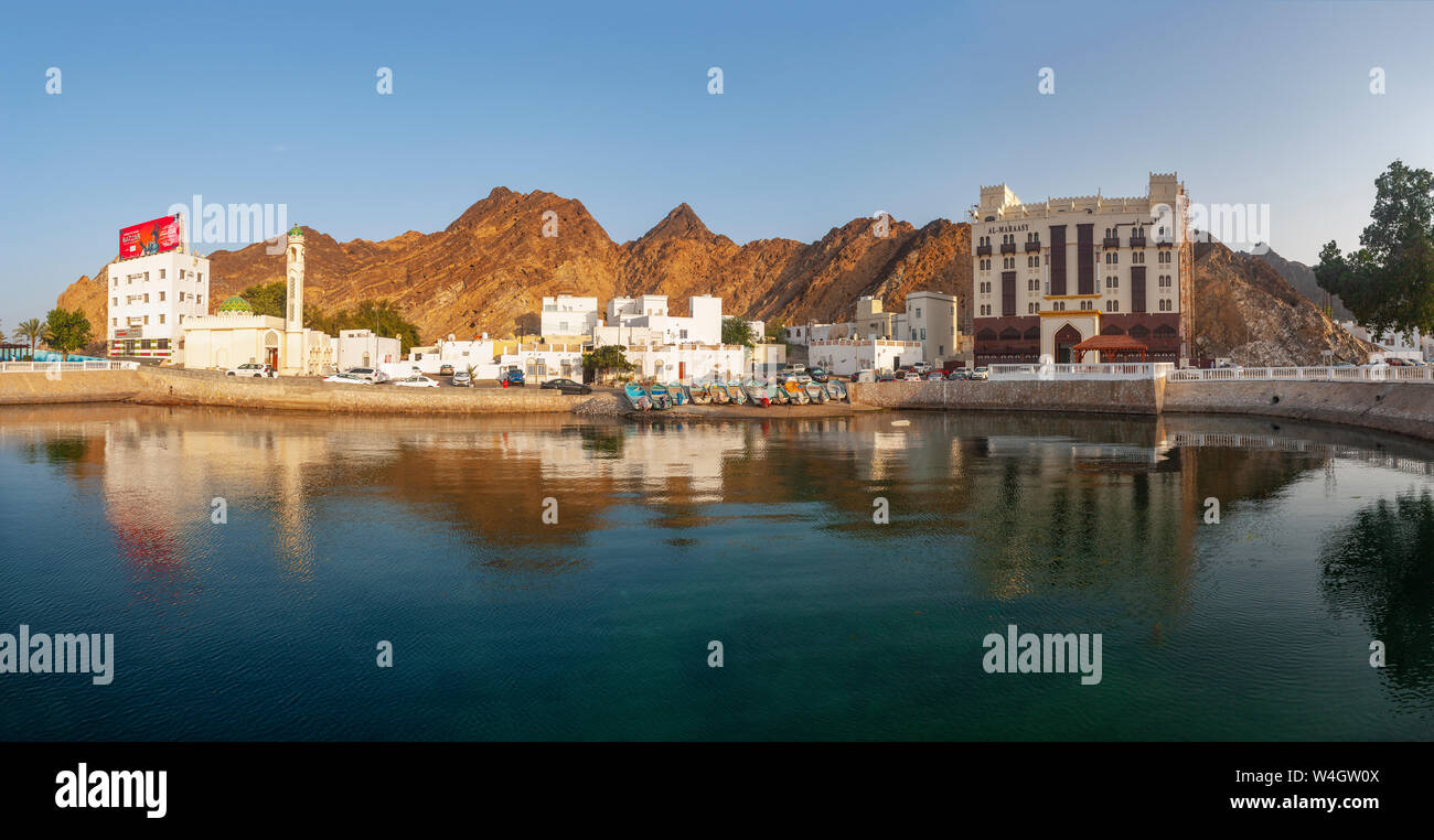 Fishing harbour, Matrah, Muscat, Oman Stock Photo - Alamy